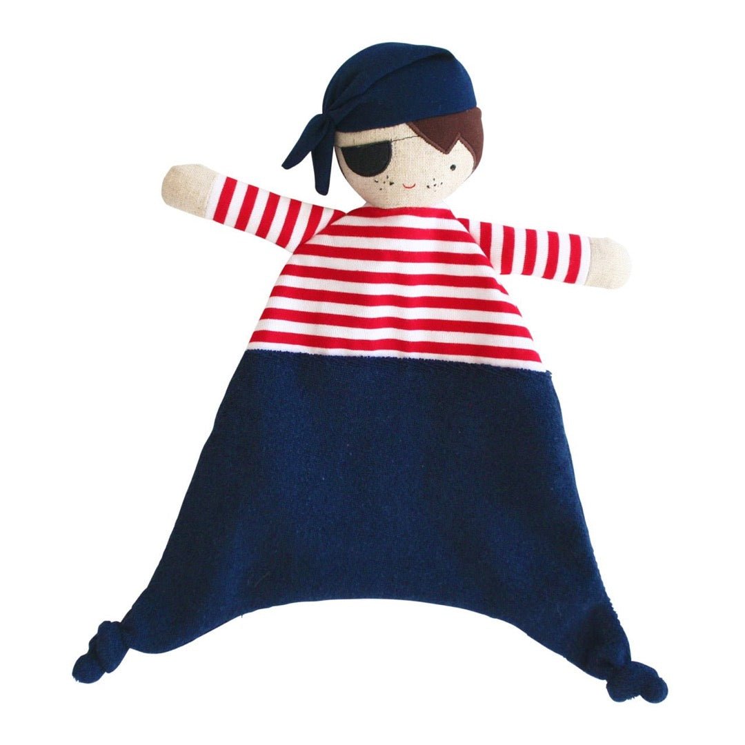 Linen Pirate in red stripes and navy | Alimrose – East Third Collective